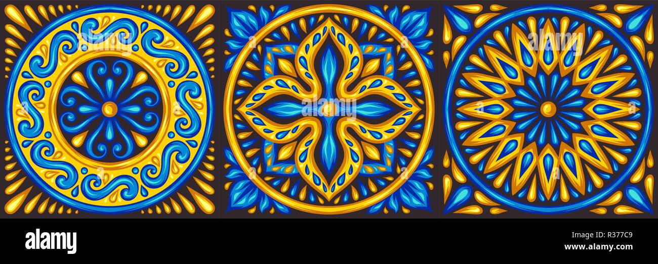 Moroccan ceramic tile pattern Stock Vector Image & Art - Alamy