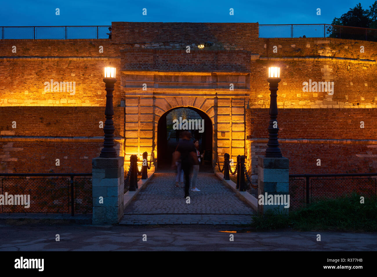 Belgrade, Serbia - May 05, 2018: Belgrade fortress is one the major ...