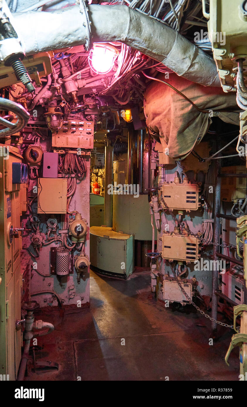 inside the submarine Stock Photo - Alamy