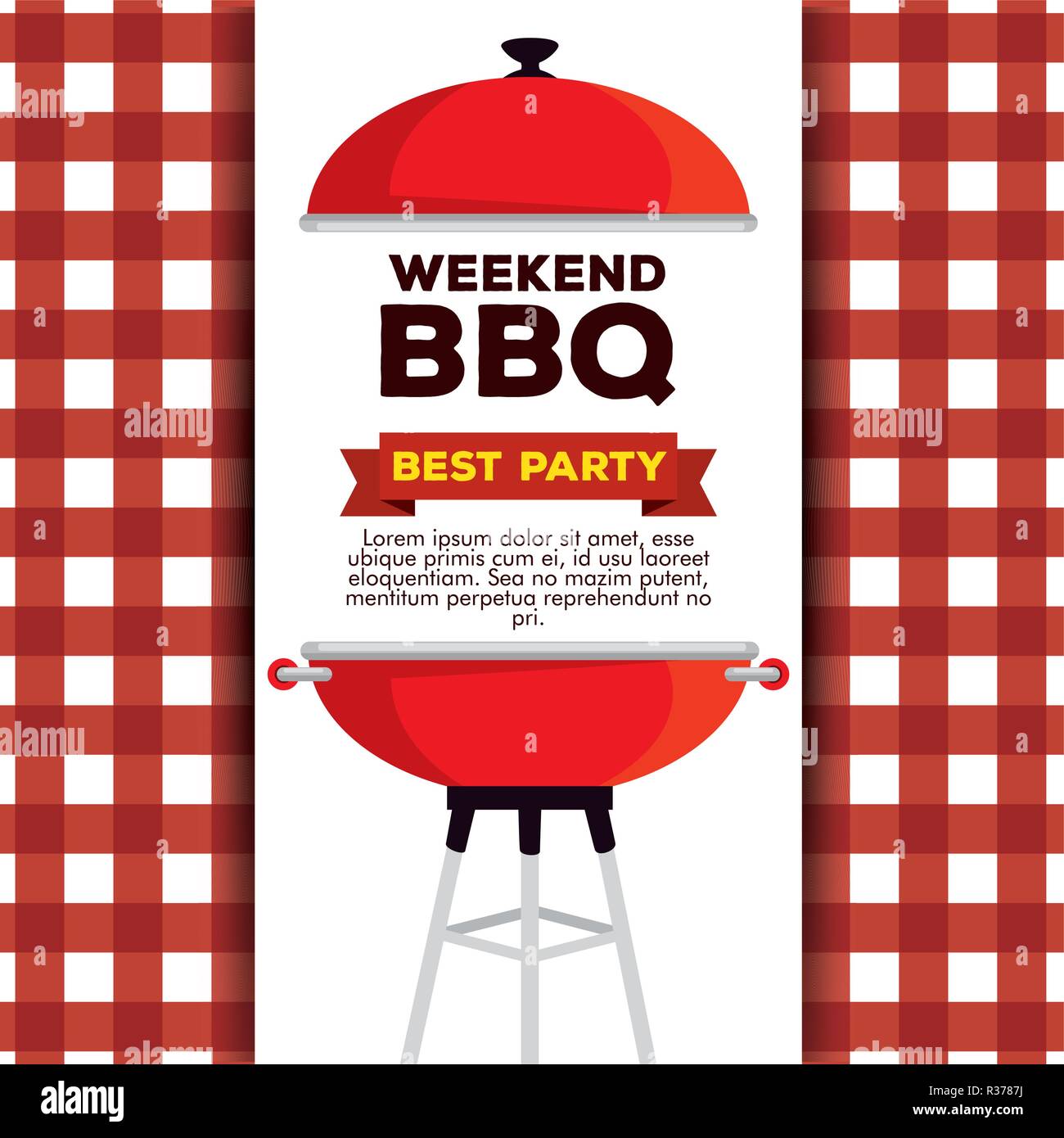 Preparation bbq Stock Vector Images - Alamy