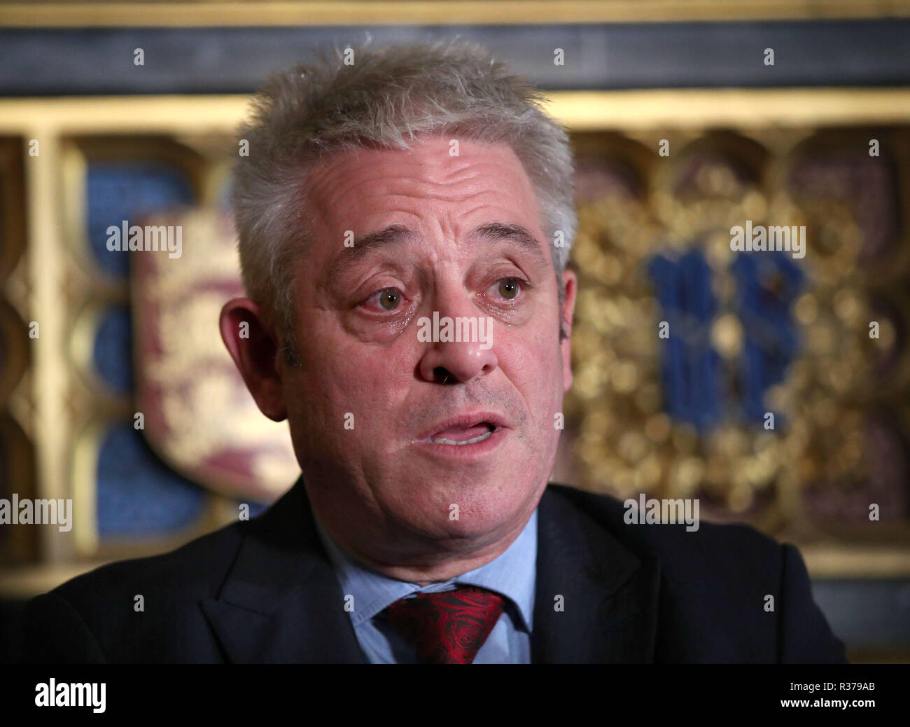 Commons Speaker John Bercow speaking at an Association of Jewish ...