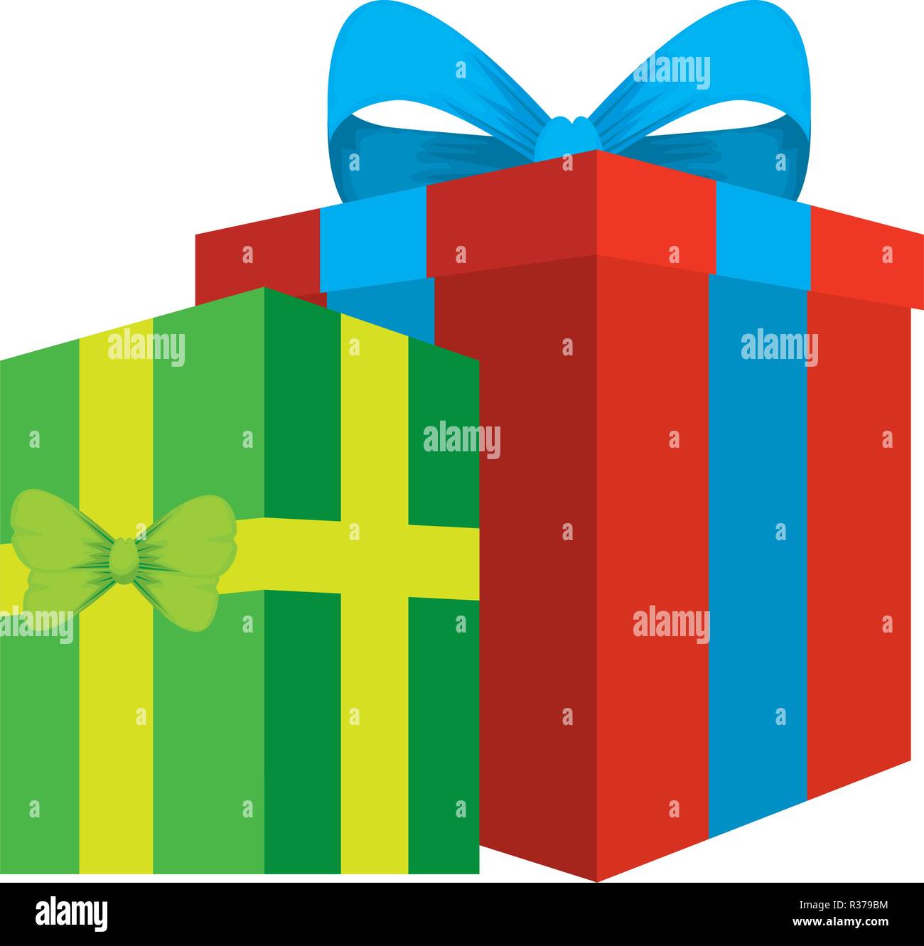 gifts boxes presents icons Stock Vector Image & Art - Alamy