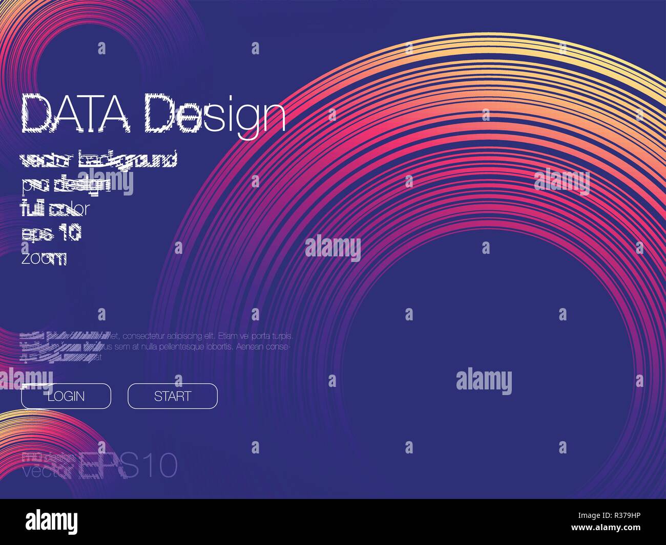 Abstract blend background. Template for web site Stock Vector Image ...