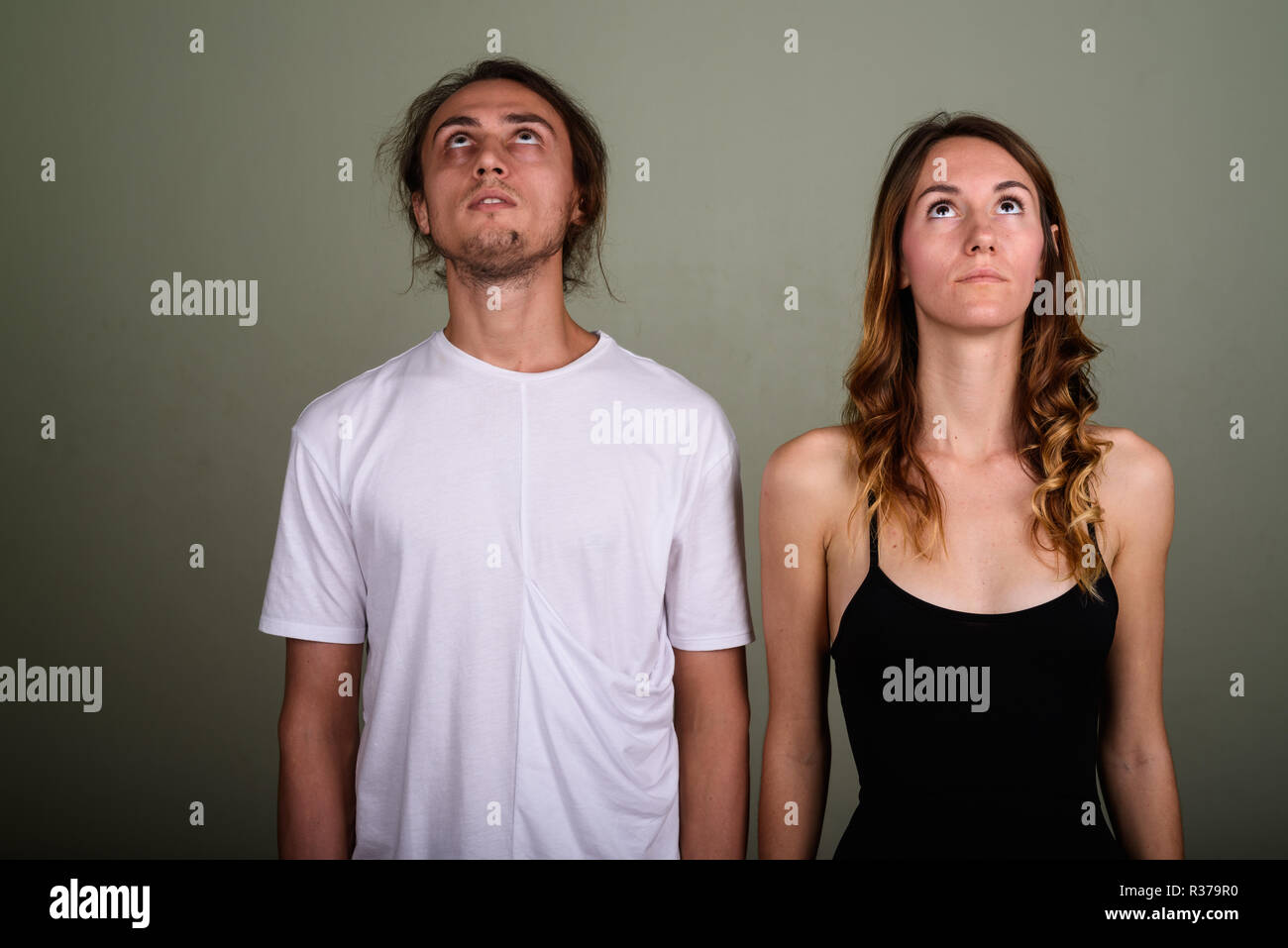 Man looking beautiful woman hi-res stock photography and images - Alamy