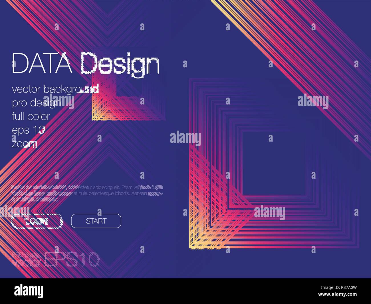 Abstract blend background. Template for web site Stock Vector Image ...