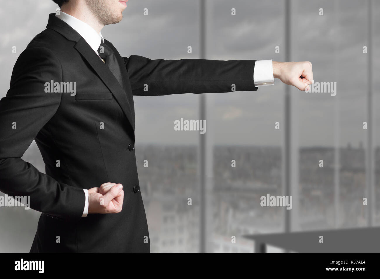 Man karate chop hi-res stock photography and images - Alamy