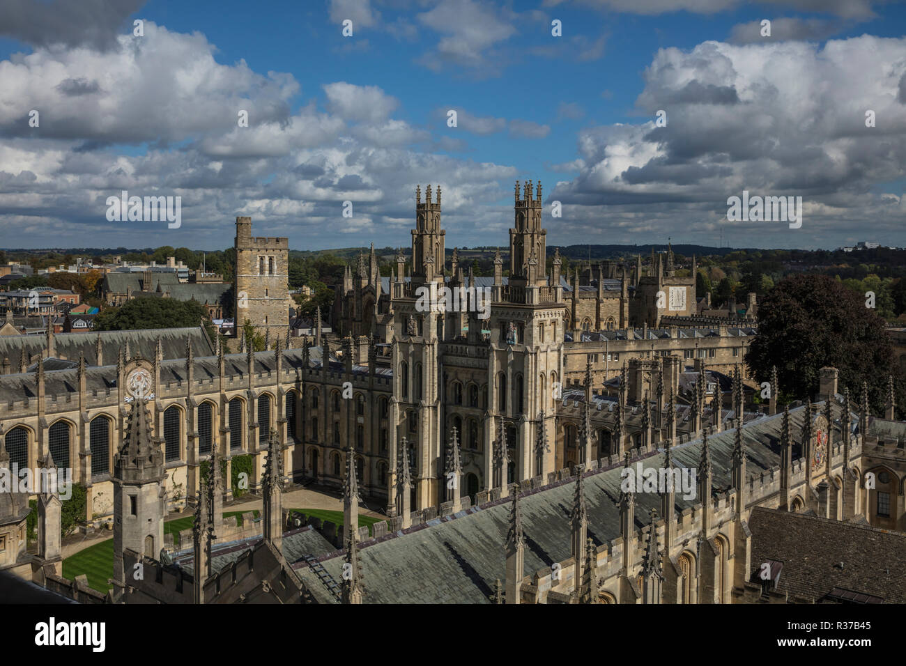 Oxford city view hi-res stock photography and images - Alamy