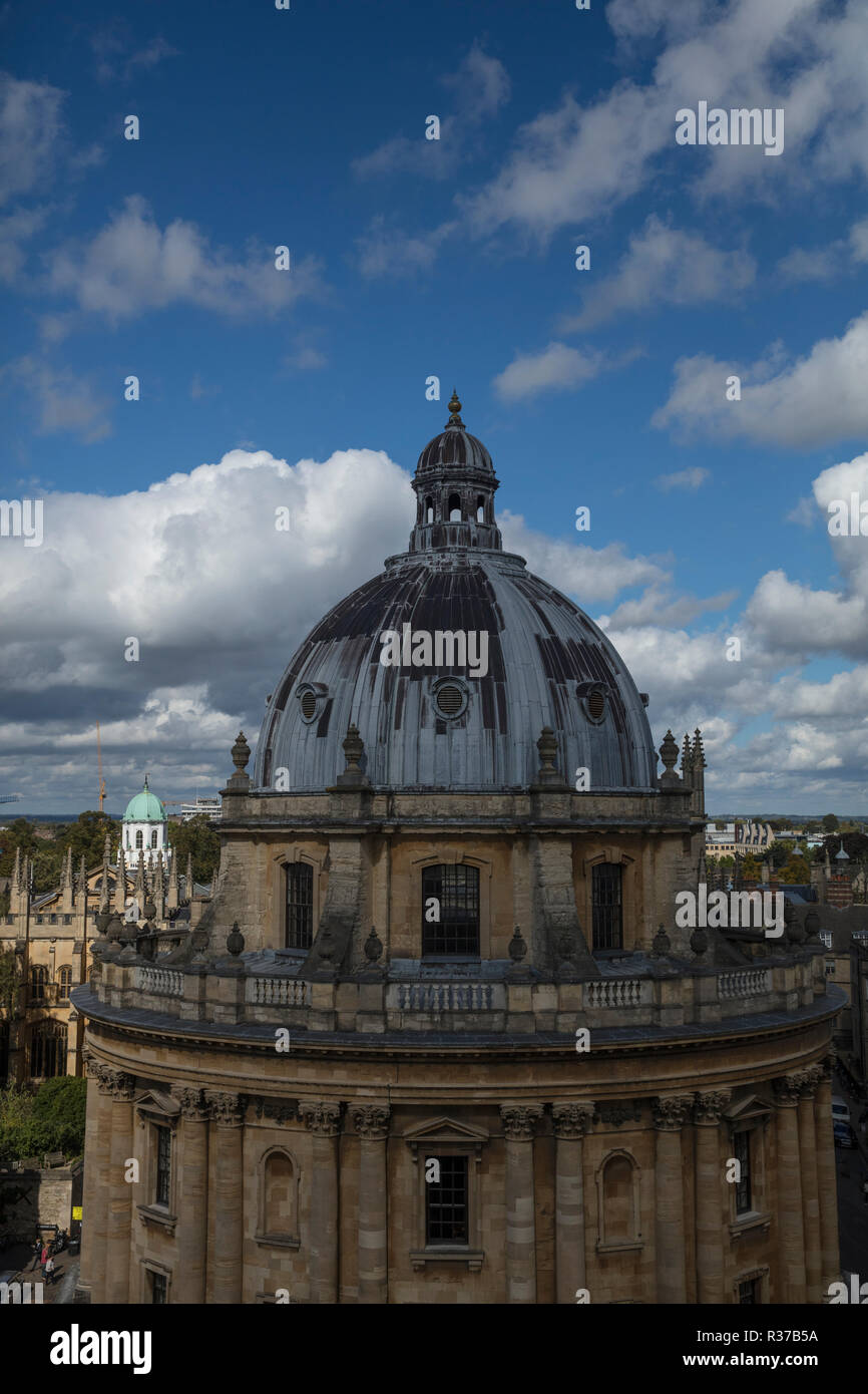 Dome of Radcliffe Camera Building in Oxford Stock Photo - Alamy