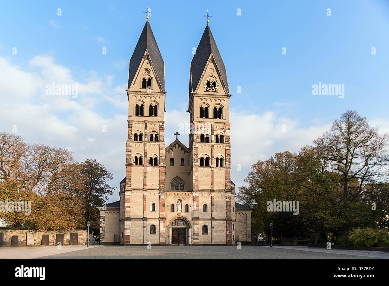 Basilika St. Kastor or Basilica of Saint Castor in Koblenz, Germany ...
