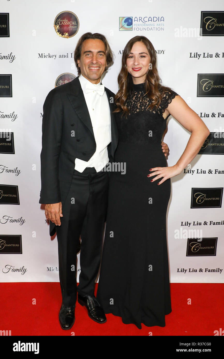 Maestro Carlo Ponti and the Los Angeles Virtuosi Orchestra perform at the Arcadia Performing ...