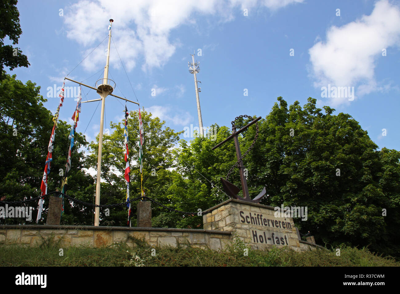 schiffer mast in minden Stock Photo - Alamy