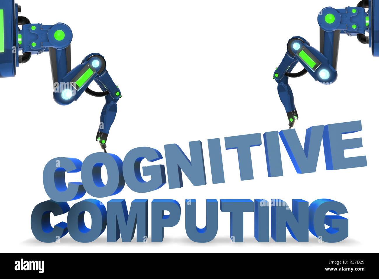 Cognitive computing concept - 3d rendering Stock Photo - Alamy
