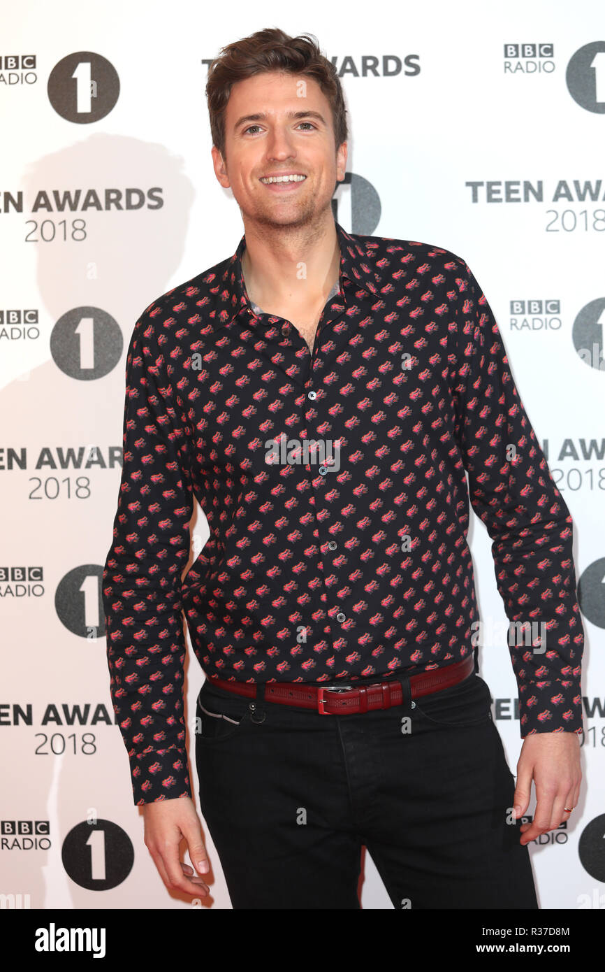 The BBC Radio 1 Teen Awards - Arrivals Featuring: Greg James Where ...