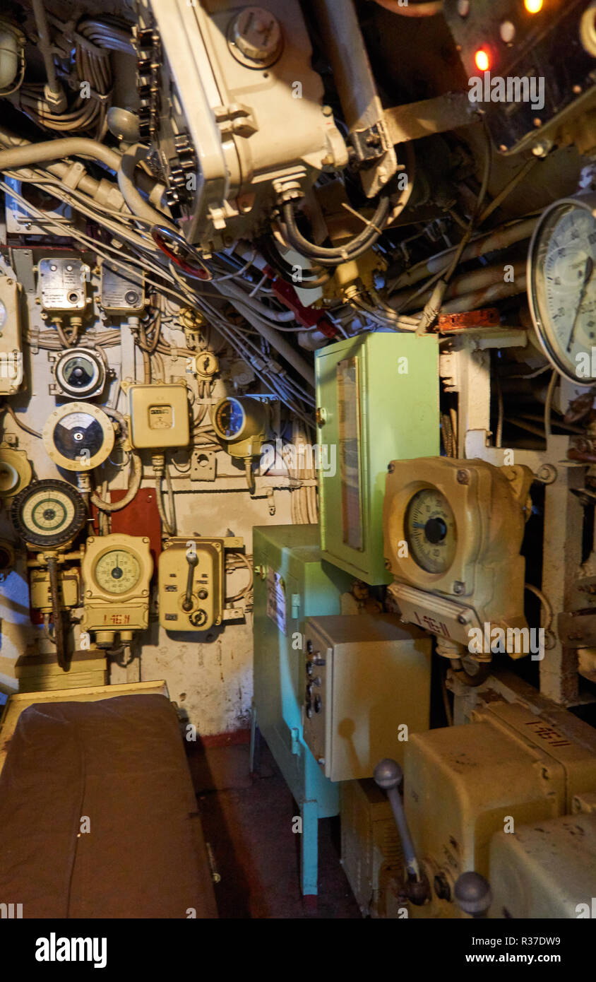inside the submarine Stock Photo - Alamy
