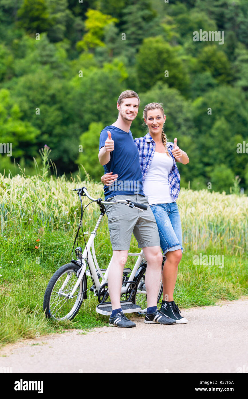 pair moves together tandem Stock Photo - Alamy