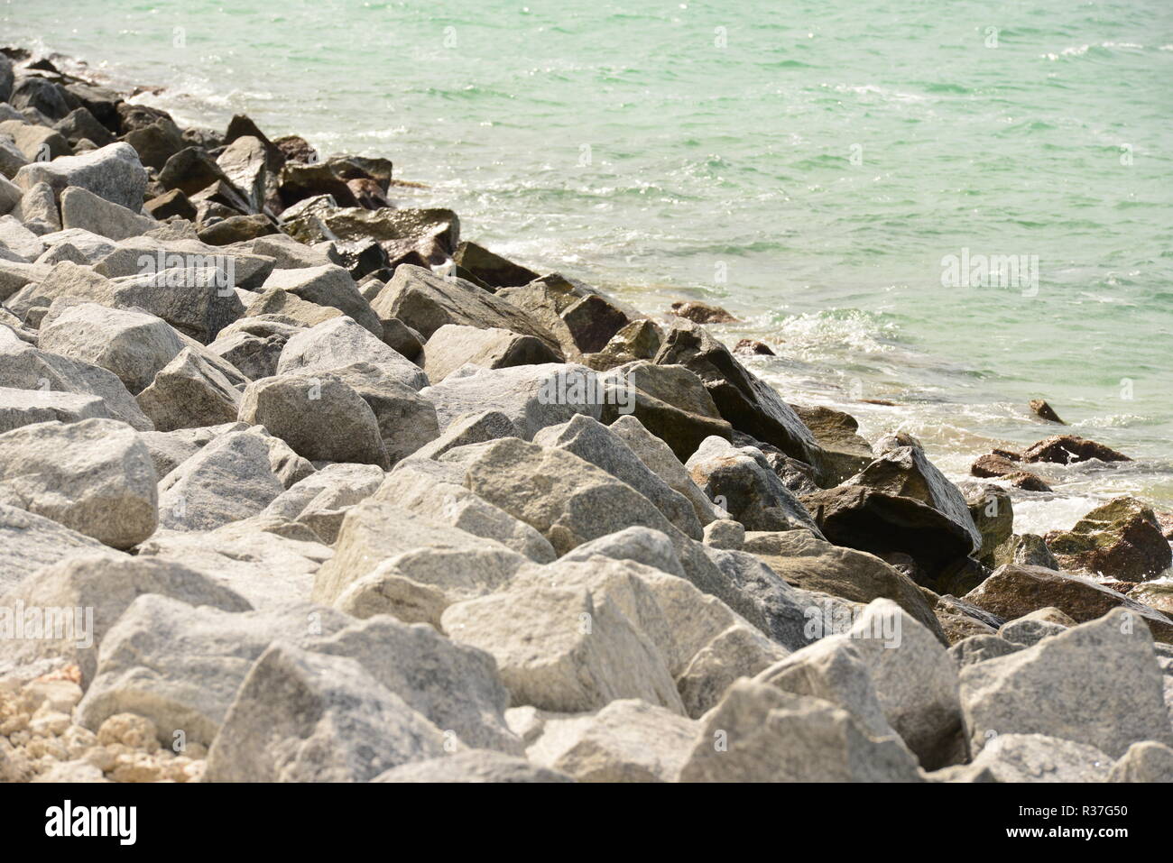 Rocks at Key West In Florida, USA Stock Photo - Alamy