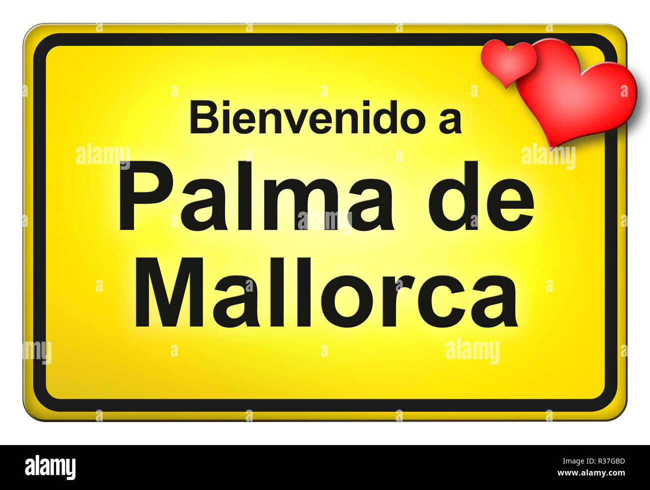 Palma city sign Cut Out Stock Images & Pictures - Alamy