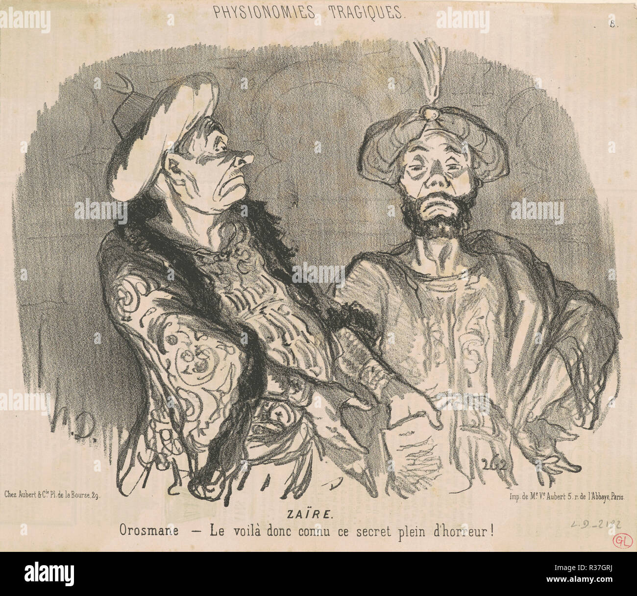 Zaïre. Dated: 19th century. Medium: lithograph. Museum: National ...