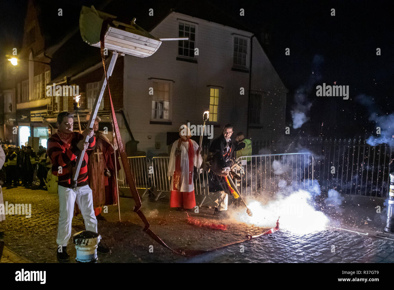 Lewes Bonfire 2018 Stock Photo - Alamy
