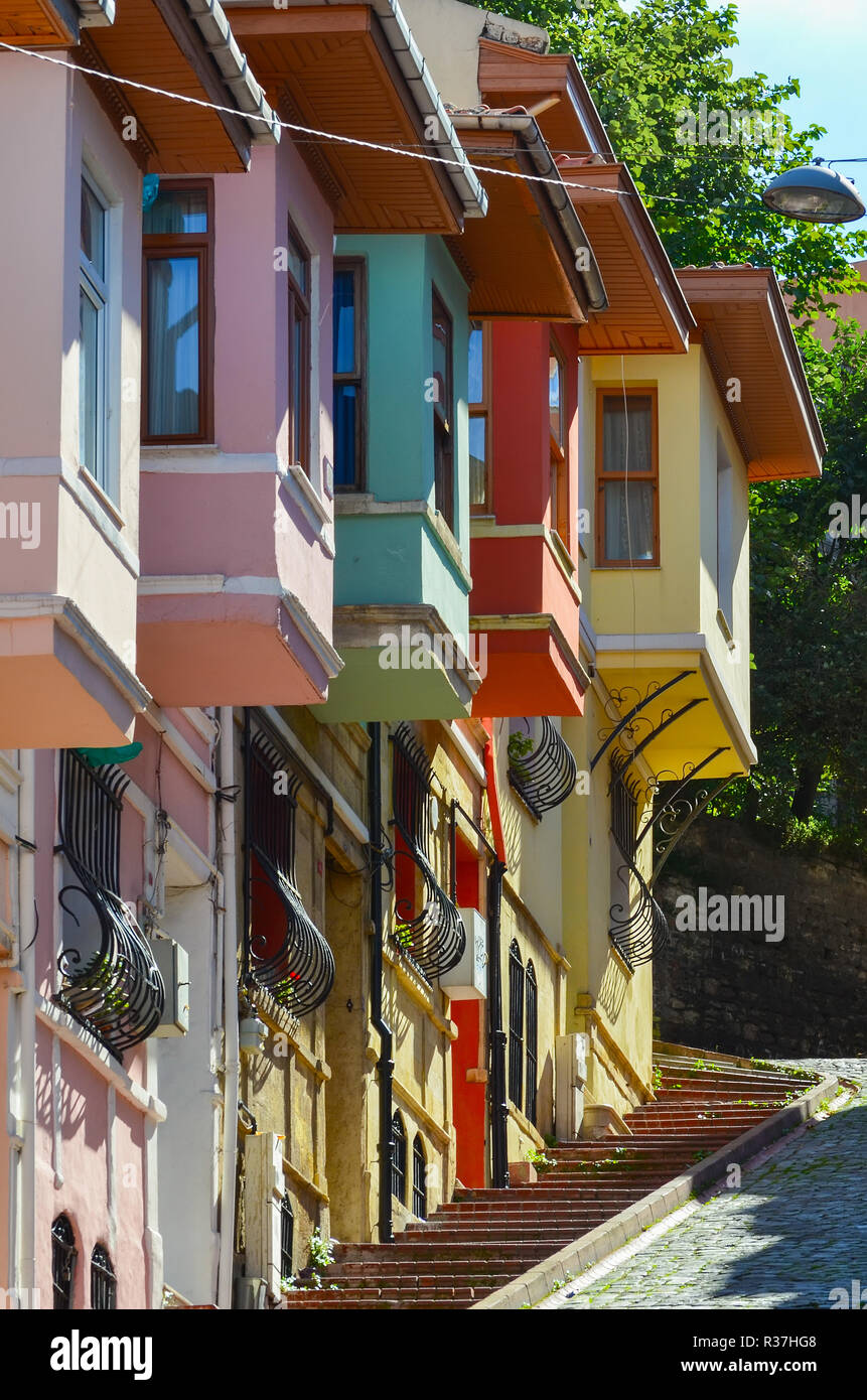 Balat and istanbul houses hi-res stock photography and images - Alamy