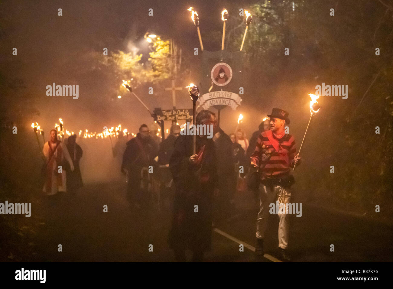 Lewes Bonfire 2018 Stock Photo - Alamy