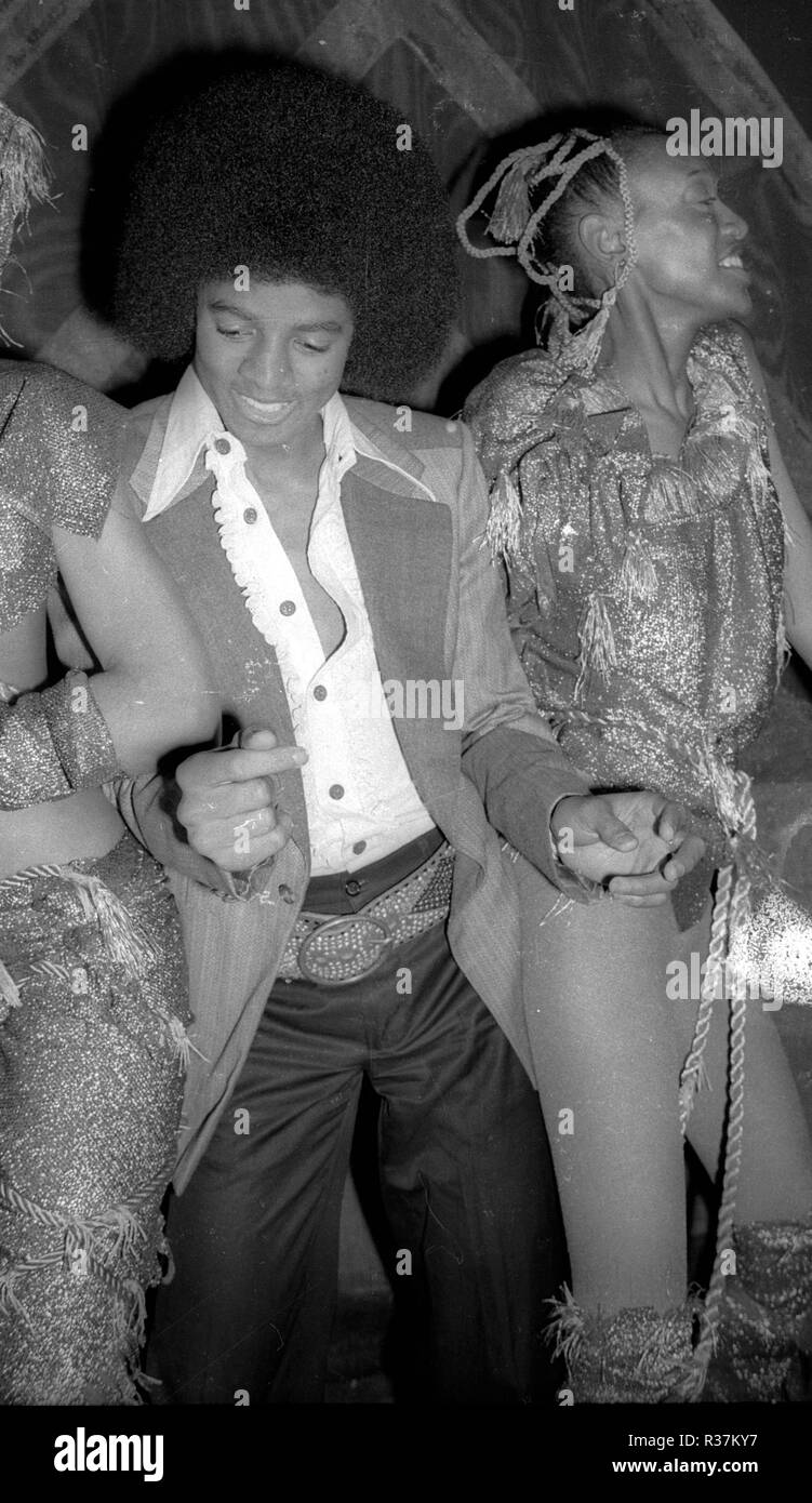 Michael Jackson at Studio 54 1977 Credit: Adam Scull/PHOTOlink ...