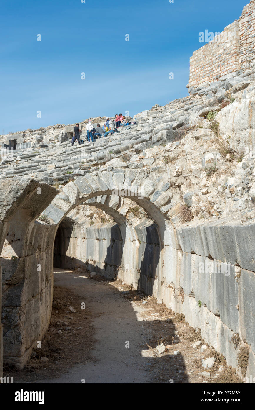 Miletus was an ancient Greek city on the western coast of Anatolia ...