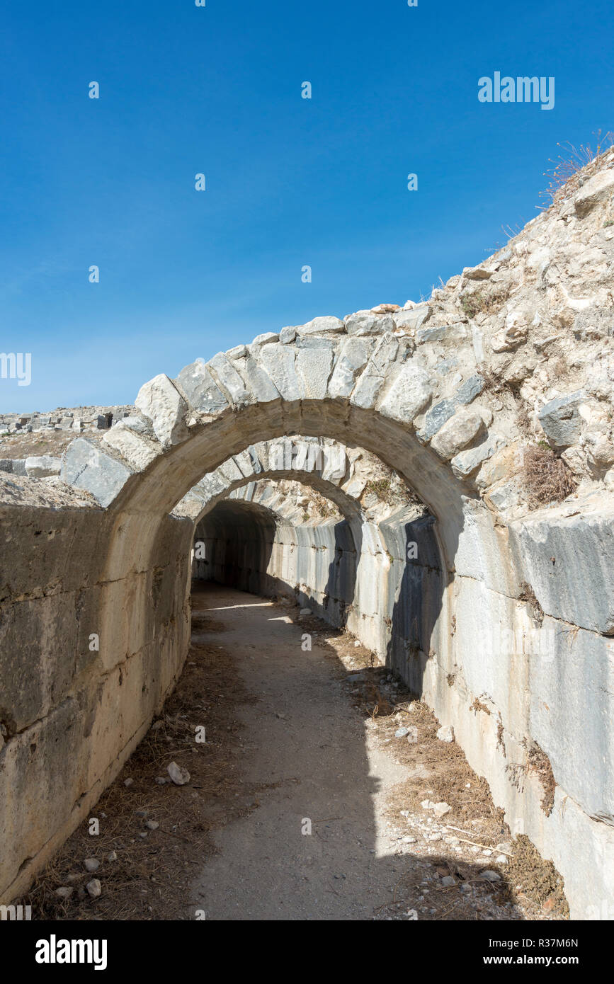 Miletus was an ancient Greek city on the western coast of Anatolia ...