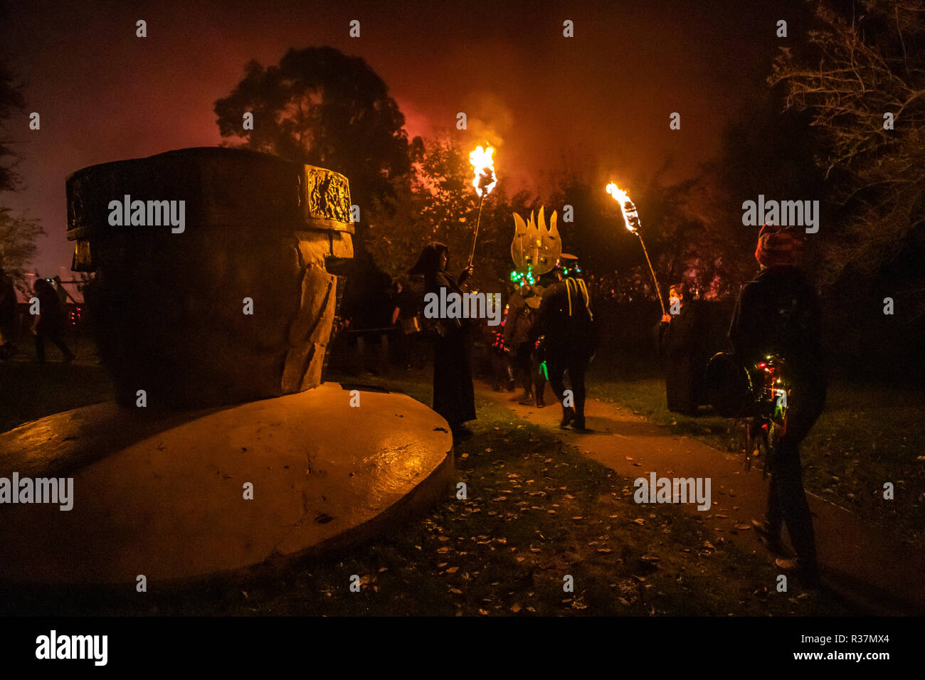 Lewes Bonfire 2018 Stock Photo - Alamy