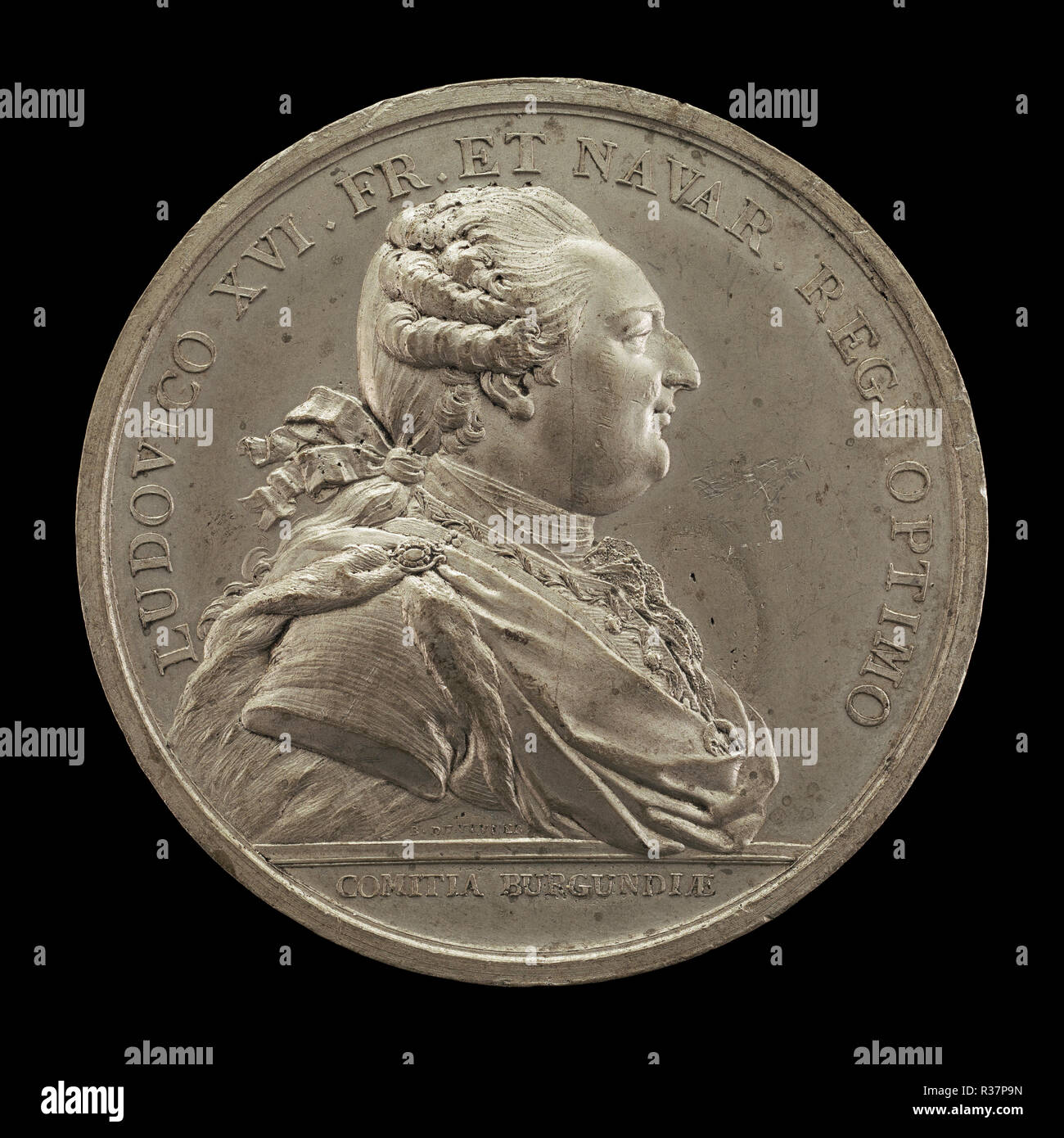 Louis XVI, 1754-1793, King of France 1774. Dated: 1783. Dimensions ...
