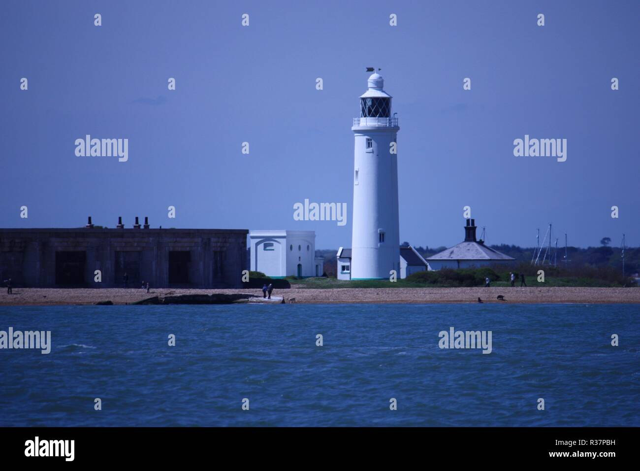 Hurst light house hi-res stock photography and images - Alamy