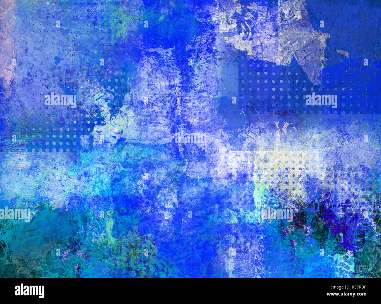 painting abstract opaque glaze Stock Photo - Alamy