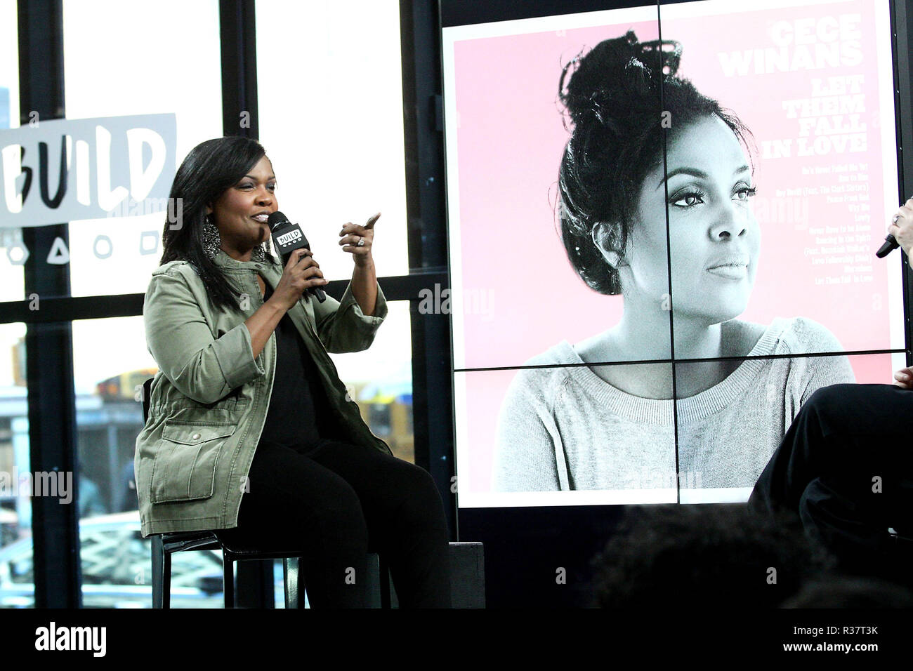NEW YORK, NY - MARCH 08: Build Series Presents CeCe Winans discussing ...