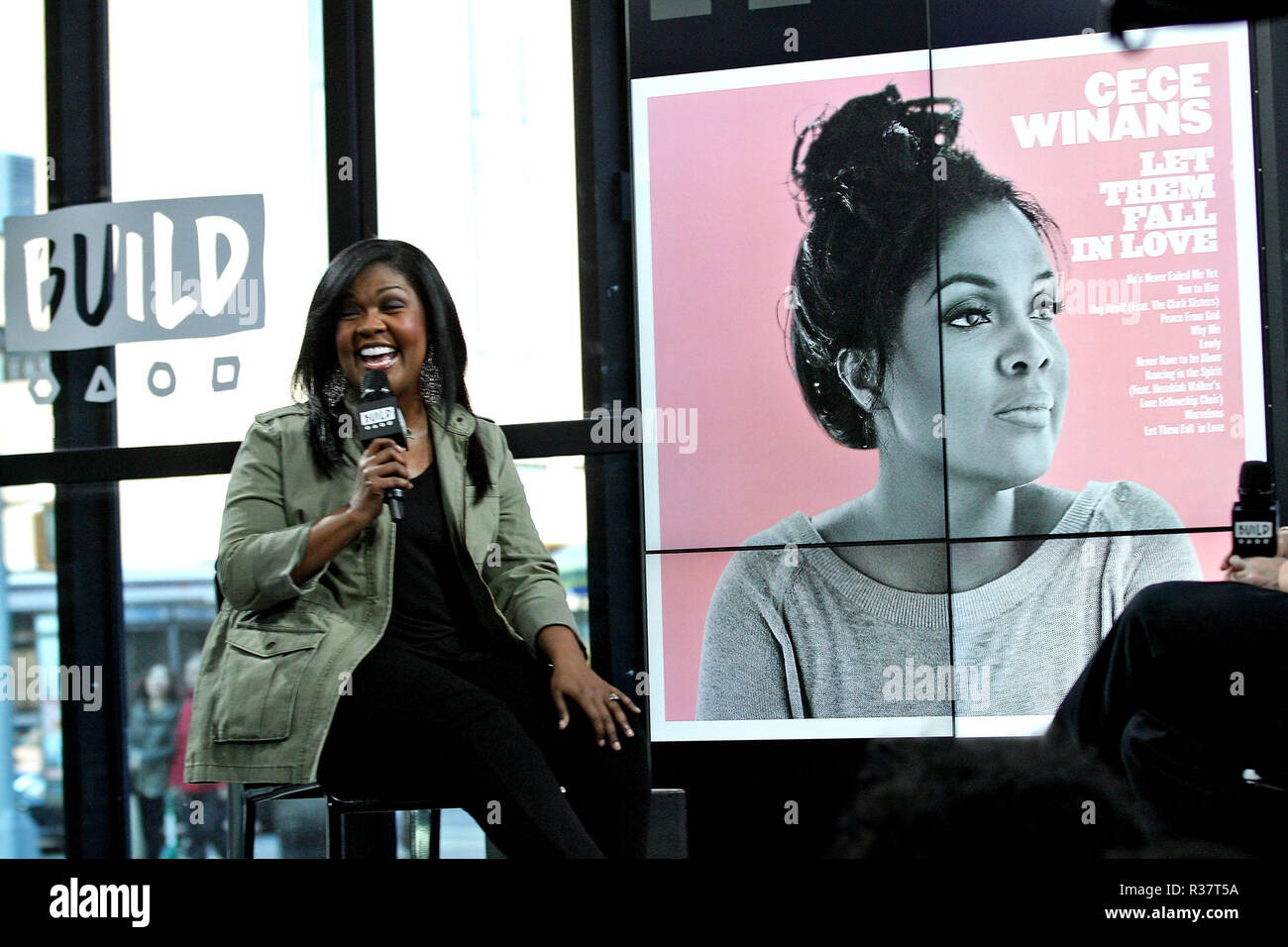 NEW YORK, NY - MARCH 08: Build Series Presents CeCe Winans discussing ...