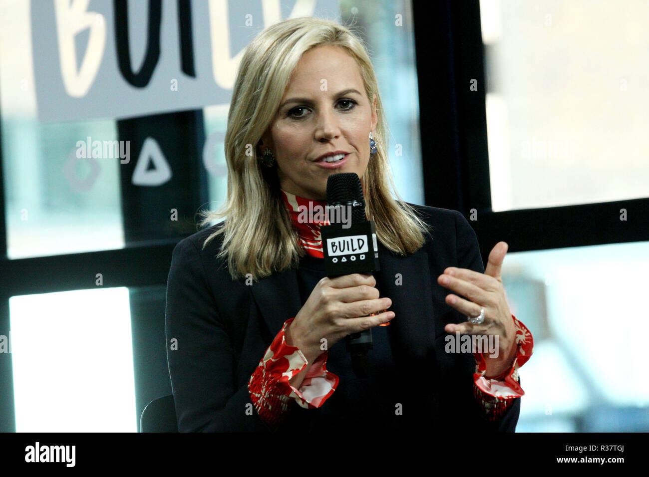 NEW YORK, NY - MARCH 08: Tory Burch attends Build Series Presents to ...