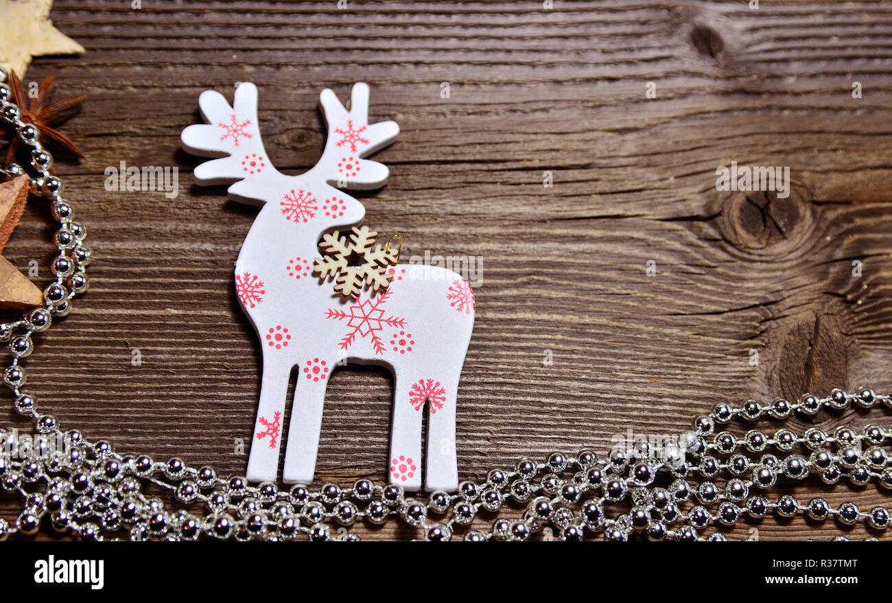 christmas wood background moose Stock Photo - Alamy
