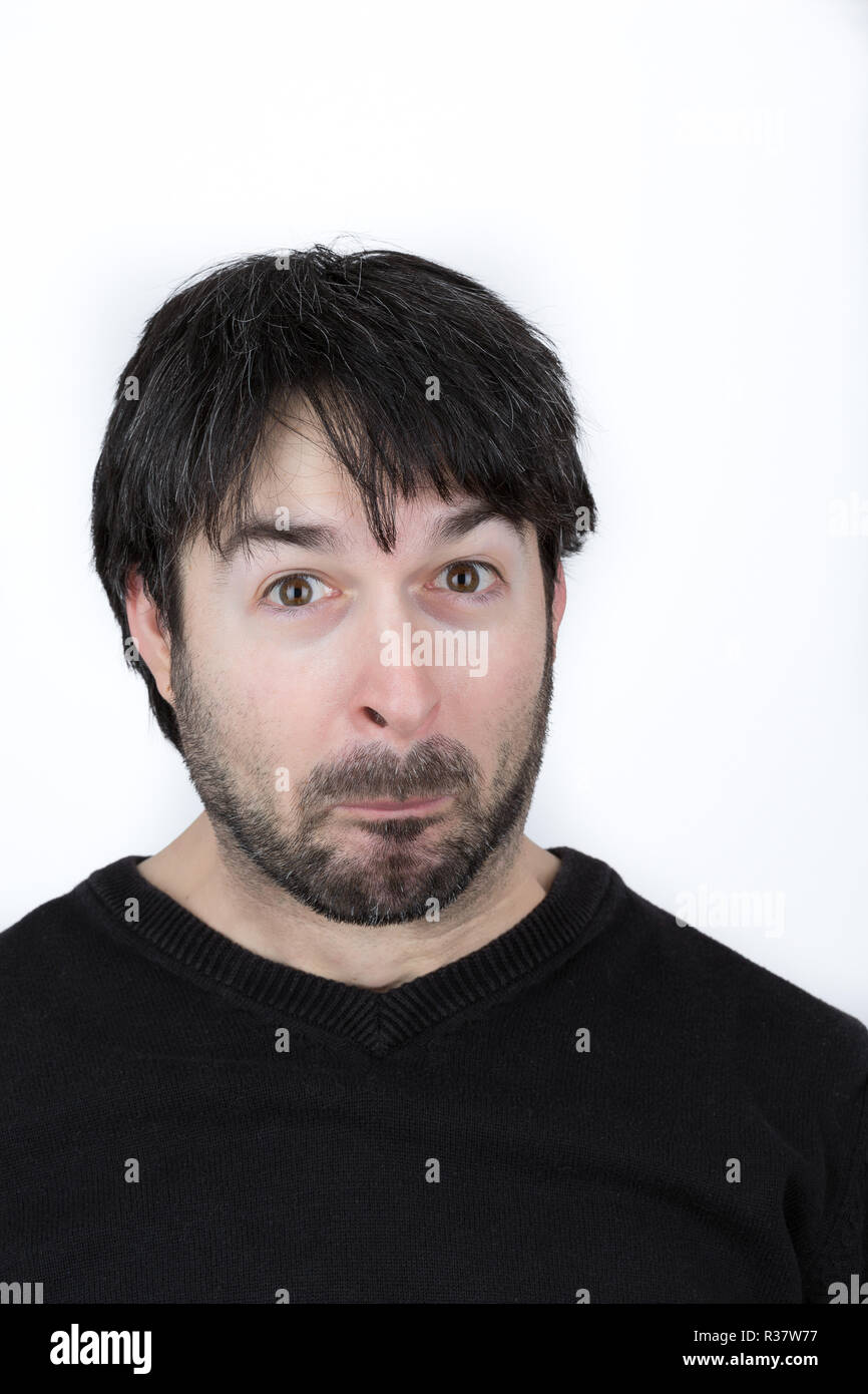 Ashamed embarrassed embarrassing man hi-res stock photography and ...