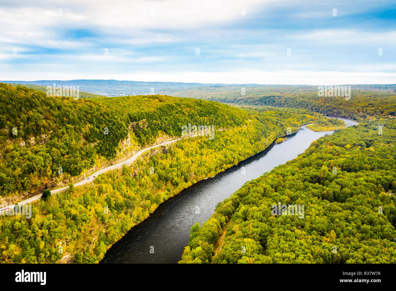 Delaware river aerial hi-res stock photography and images - Alamy