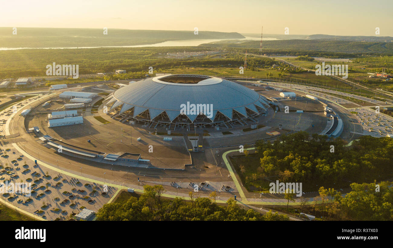 Stadium Aerial View Stock Photo - Alamy