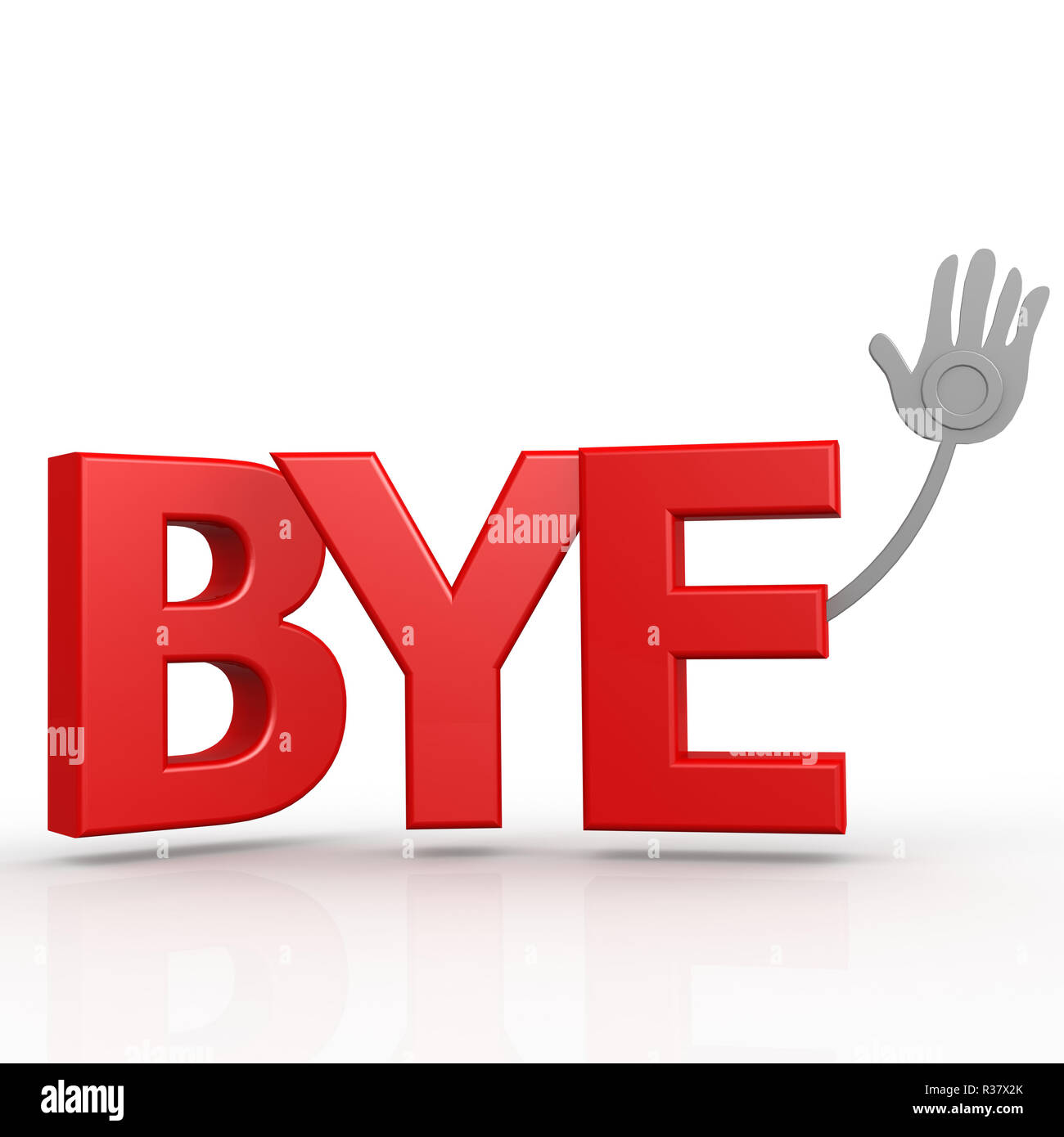 Farewell greeting Cut Out Stock Images & Pictures - Alamy
