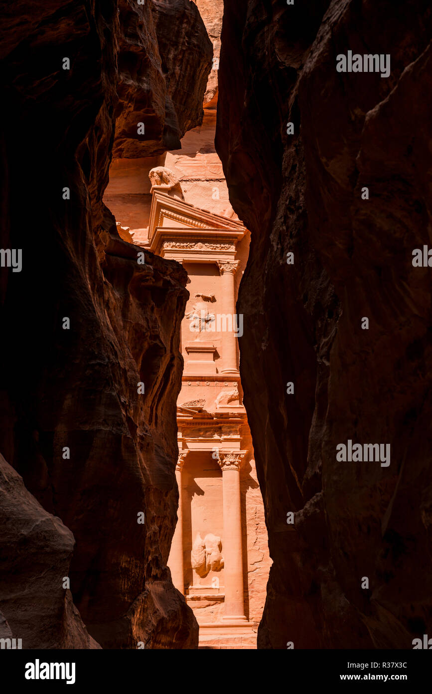 Part of al khazneh hi-res stock photography and images - Alamy