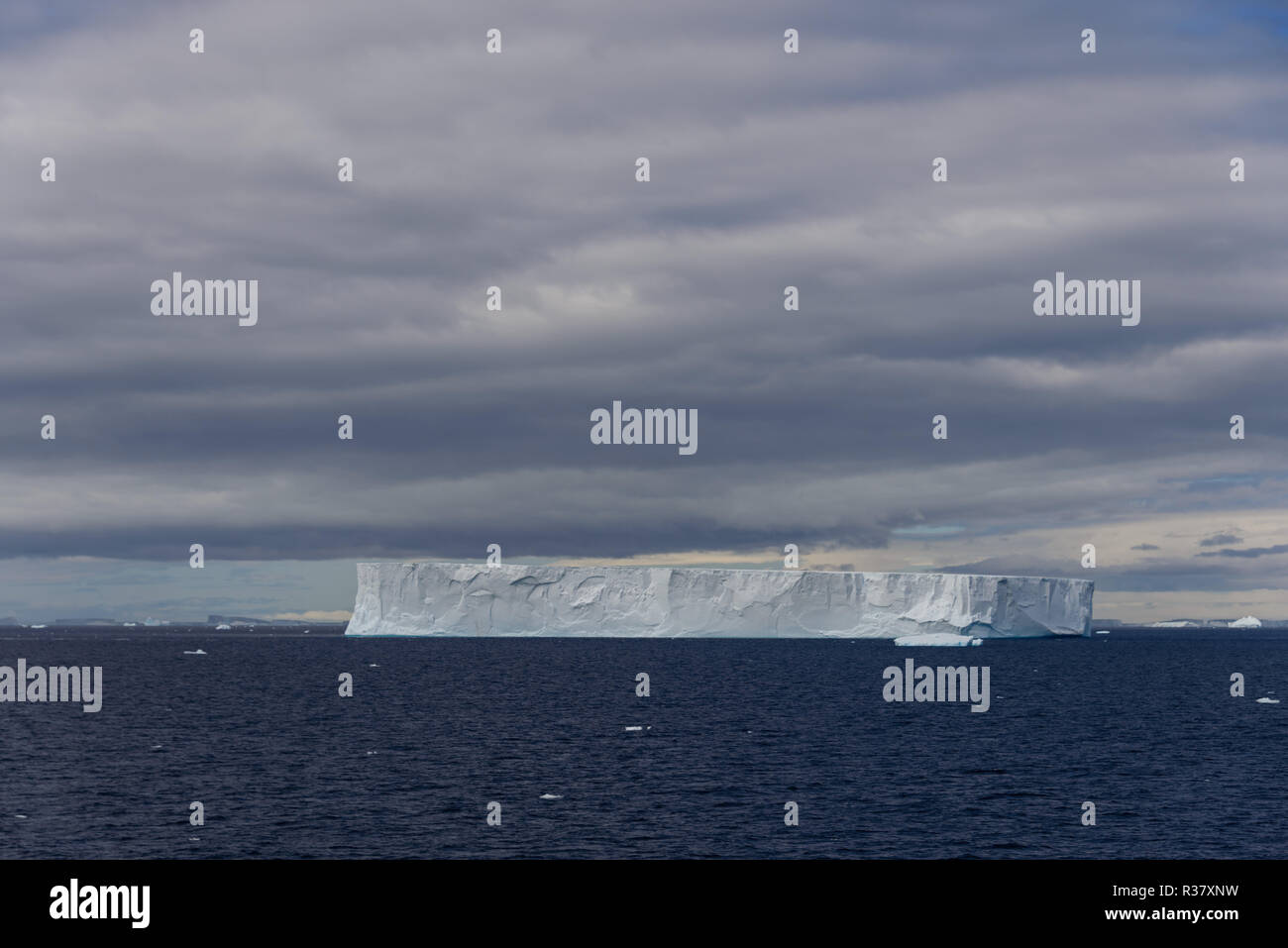 Tabular iceberg in Antarctica Stock Photo - Alamy