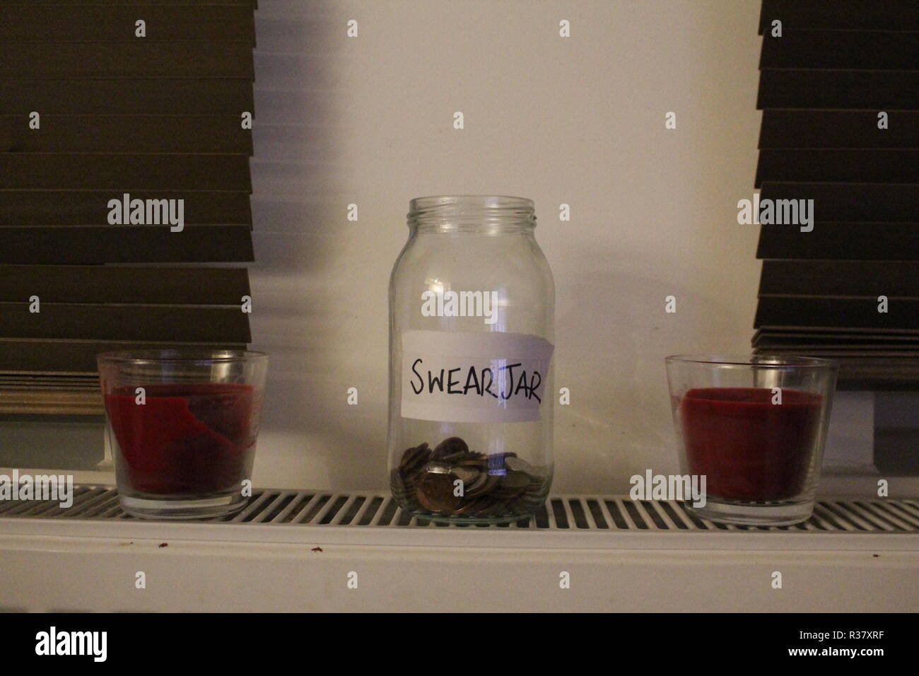 Swear jar hi-res stock photography and images - Alamy