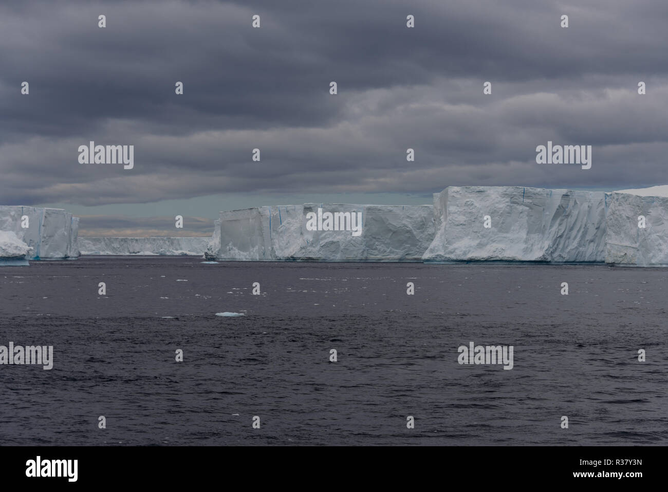 Tabular iceberg in Antarctica Stock Photo - Alamy