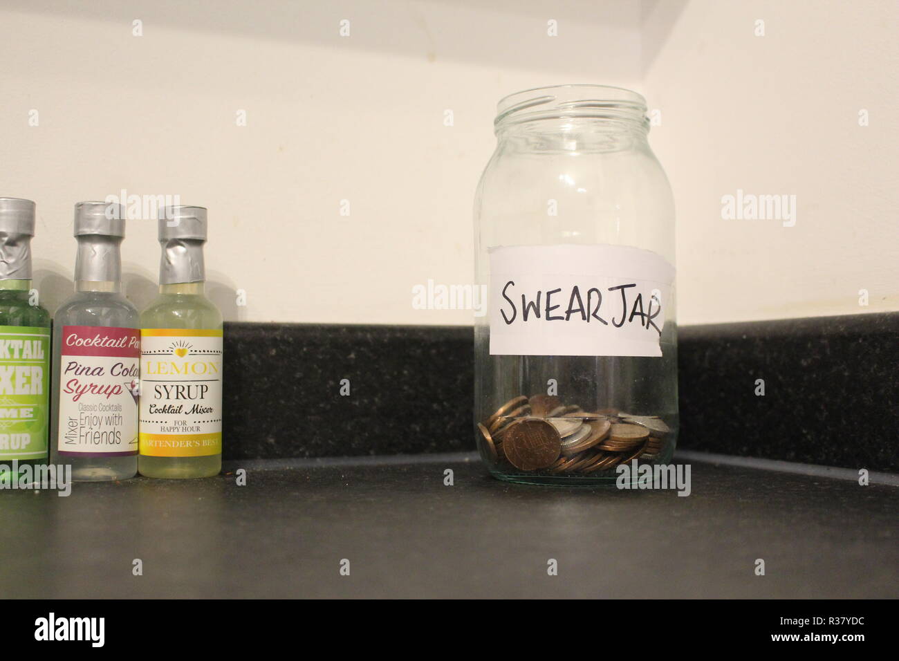 The Swear Jar Stock Photo - Alamy