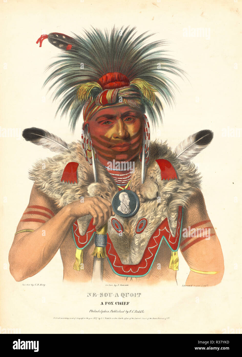 Indian tomahawk tattoo hi-res stock photography and images - Alamy