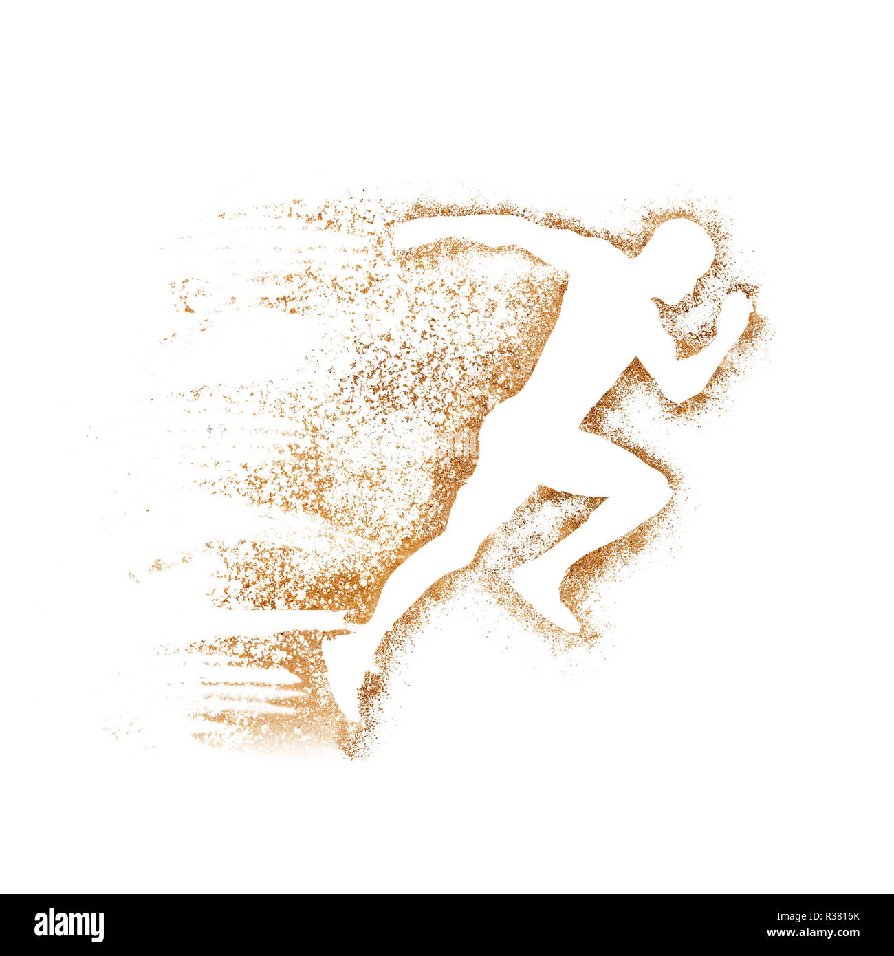 Abstract Running Art