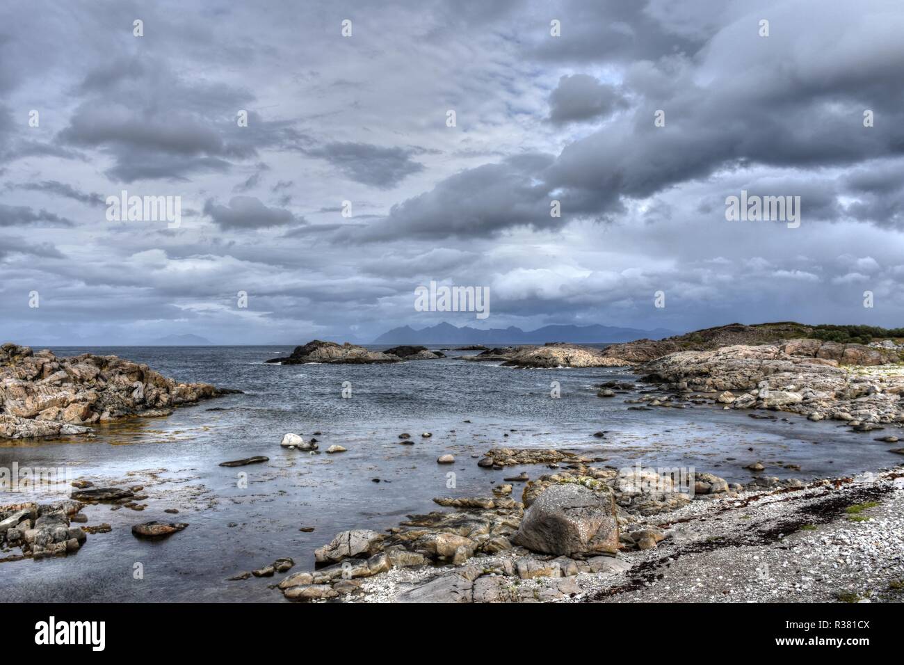 Norwegen, Lofoten, Laukvik, Laukvika, Hafen, Pier, Kai, Mole, Steg ...