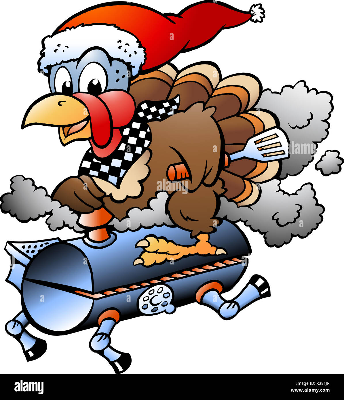 Christmas Turkey Cartoon