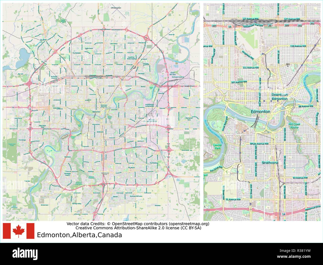 Edmonton metropolitan region hi-res stock photography and images - Alamy